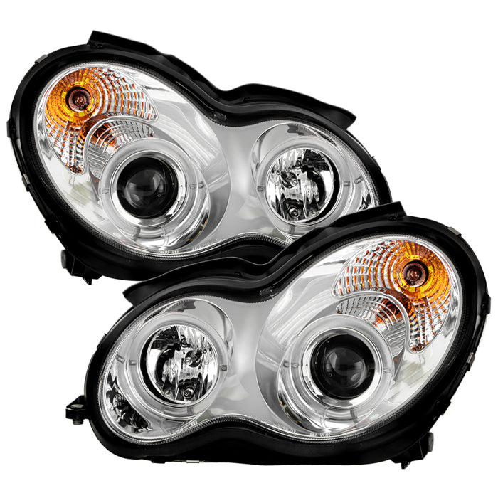 ( Spyder Signature ) Mercedes Benz C-Class 01-05 4 Dr Only Projector H ...