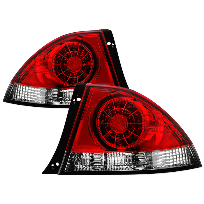 Lexus IS 300 01-03 LED Tail Lights - Red Clear – Spyder Auto
